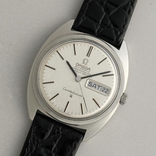 【発売日：2026年02月27日】1968 Omega Constellation C-Line Day-Date Cal 751 Linen Dial Chronometer Serviced■ブランド：オメガ■モデル：コンステレーション...