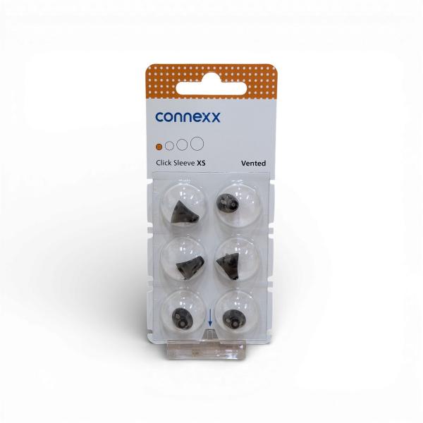 クリック スリーブ2.0（PX/NX/X用）XS 穴あり交換用イヤースリーブ（耳せん）・交換方法は下の動画で確認できます・スマホの方は［すべて見る］をタップ・耳せんは消耗品：汚れ/変形/外れやすい/音がこもる等で交換目安・衛生商品のため開封...