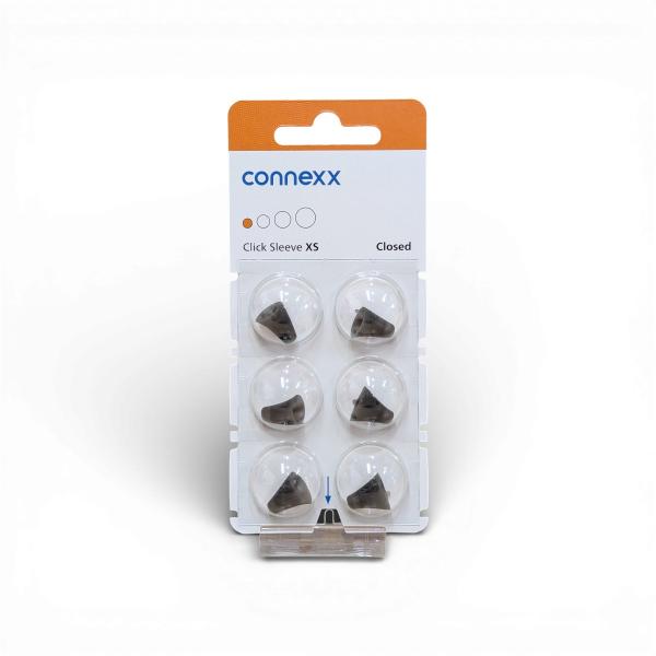 クリック スリーブ2.0（PX/NX/X用）XS 穴なし交換用イヤースリーブ（耳せん）・交換方法は下の動画で確認できます・スマホの方は［すべて見る］をタップ・耳せんは消耗品：汚れ/変形/外れやすい/音がこもる等で交換目安・衛生商品のため開封...