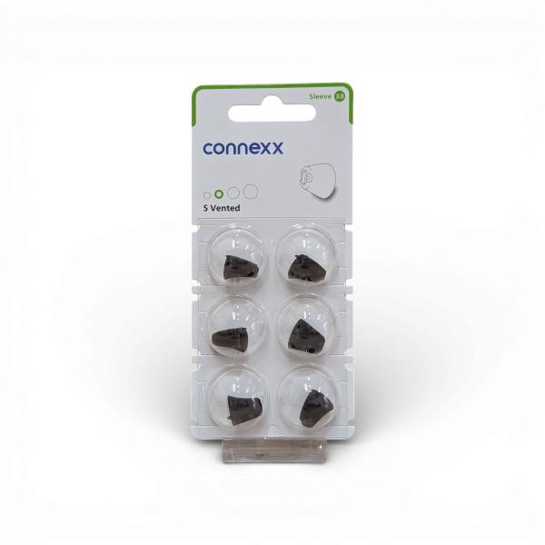 クリック スリーブ3.0（AX/IX用）S ベント（穴2個）交換用イヤースリーブ（耳せん）｜1パック6個入・交換方法は下の動画で確認できます・スマホの方は［すべて見る］をタップ・耳せんは消耗品：汚れ/変形/外れやすい/音がこもる等で交換目安...