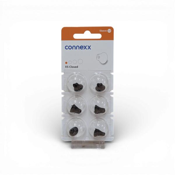 クリック スリーブ3.0（AX/IX用）XS クローズ（穴1個）交換用イヤースリーブ（耳せん）｜1パック6個入・交換方法は下の動画で確認できます・スマホの方は［すべて見る］をタップ・耳せんは消耗品：汚れ/変形/外れやすい/音がこもる等で交換...