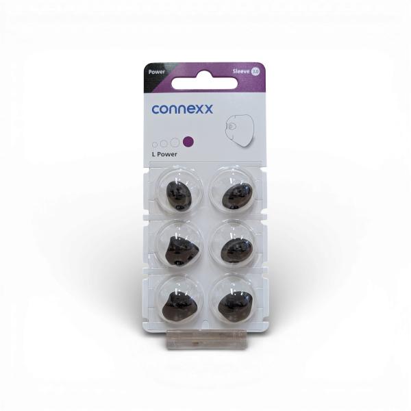 クリック スリーブ3.0（AX/IX用）L パワー交換用イヤースリーブ（耳せん）｜1パック6個入・交換方法は下の動画で確認できます・スマホの方は［すべて見る］をタップ・耳せんは消耗品：汚れ/変形/外れやすい/音がこもる等で交換目安・衛生商品...