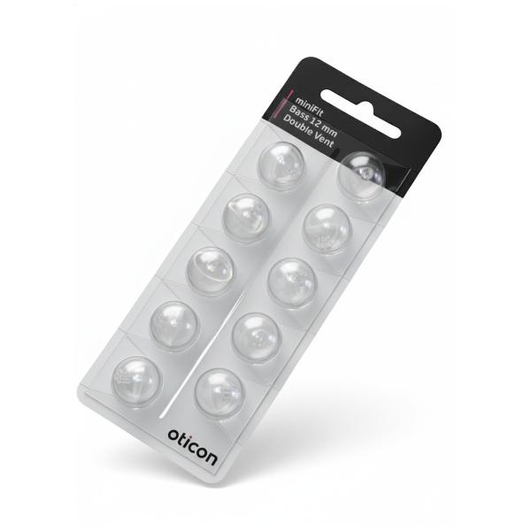 〇商品説明：オーティコン補聴器専用耳栓　10個入り〇対応補聴器　オーティコン　OPN・OPN S・More・Real〇商品名称：ミニフィット ベースドーム ダブルベント〇ドームの直径：12mm━━━━━━━━━━━━━━━━━━━耳栓（ドー...