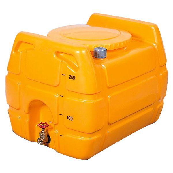 巾650×長800×高610mm　200L  1インチバルブ付、ドレン付、エア抜き付、2層成形、重量11.2kg　メーカー直送品のため、代引き決済はできません。お届け先が法人(会社、事業所、店舗、学校、病院、協同組合、農場)等の場合、もしく...