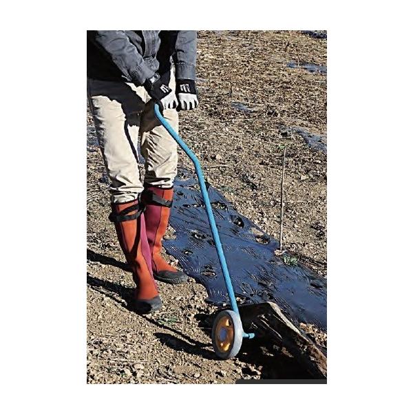 この商品は代金引換決済ができます。●チョイハギで土に埋まったマルチの片側を剥ぎ取ることにより、マルチの回収を楽におこなえます。●剥しローラとガイドローラが回転しマルチとの抵抗を減らしますから楽に作業できます。●マルチの地面近くを剥しローラで...