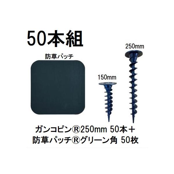 スマートフォンからご注文の際は、パソコン版商品説明も必ずご確認ください。インパクトレンチでピンをシートに直接ねじ込みます。仕上げにピンの上から、付属の防草パッチ〓を貼ってください。ガンコピンプラスチック製の「ねじ込み方式」のシート固定ピンで...