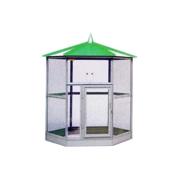 メーカー直送品のため、代引き決済はできません。沖縄、離島への送料はお見積りになります。高さ約240cm・直径180cmと広々とした大きさ。インコなどやや大きめの鳥の飼育も可能です。ご家庭、幼稚園、小学校に安らぎをもたらすバードハウス。カラー...