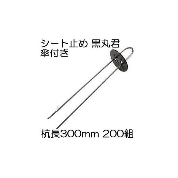 材質：傘ポリエチレン、杭部スチール防草シート、マルチ、不織布など各種のシート押さえに使います。4つ穴の大きい穴に杭を通すと上部が飛び出ず、通路などの使用に適しています。4つ穴の小さい穴に杭を通すと杭の上部が出るので、抜差ししやすいベタ掛け栽...