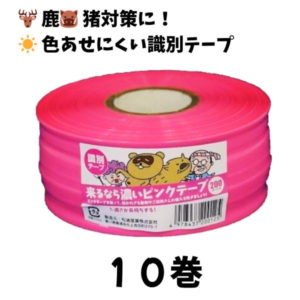 ●サイズ：50ｍｍ×200ｍ●材質：　ポリエチレンイベント会場の簡易レーンや区分けにお花見やバーベキューの場所取りにスキー場やビーチでも目立つ濃いピンクソーシャルディスタンスの区分けに独自開発で色あせしにくいスマートフォンからご注文の際は、...