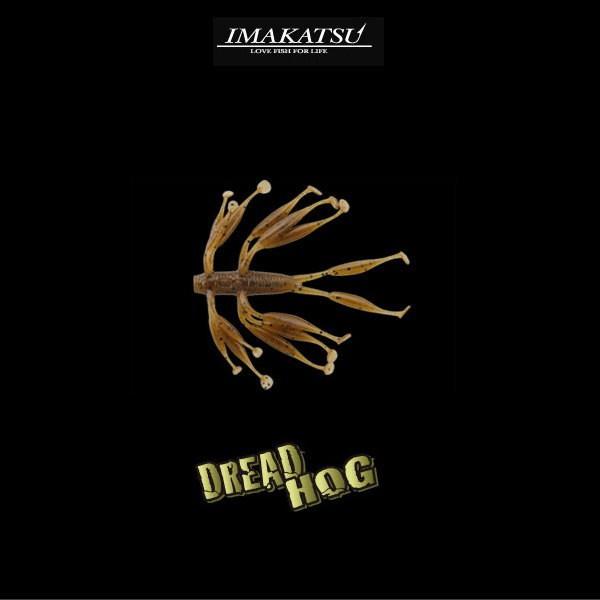 4インチ稚魚群型無数波動系まるで小さな稚魚の群れか、それともエビの集団か？新感覚ムレ系ソフトベイト、それがドレッドホッグです。多数のベイトシェイプパーツそれぞれにシャッドテールが付属しているため、1個のワームから多数の、そして複雑なムレ波動...