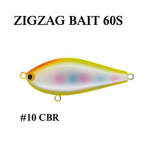 ■Model：ZIGZAG BAIT 60S■size:60mm/11g■type：sinking?■Hook:#6×2■ring:#4■range:20-60cm着水後の立ち上がりにも優れ、小型フォルムでありながらもS字軌道スイミング披露...