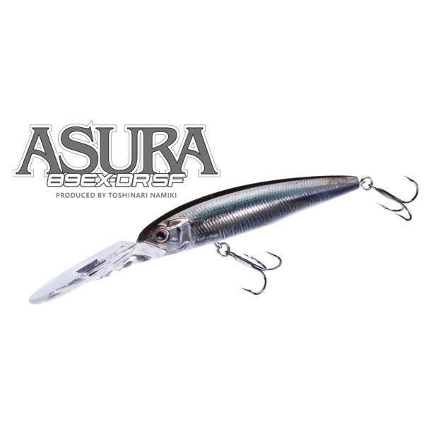 ASURA89EX-DR SFLength     89mmWeight     11.8gType     Slow FloatingHook     #6(前後)Ring     #2性能進化させることで新たなディープミノーイングを構築...