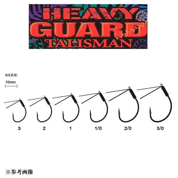 6lb以上のラインを使用したパワースピニングタックルやベイトタックルで、ライト〜ある程度濃さのあるカバーでの使用を前提としたガード付マス鈎。フックはワッキーフックとして高い評価を得るタリズマンをベースに、ガードをセットする為、形状にやや調整...