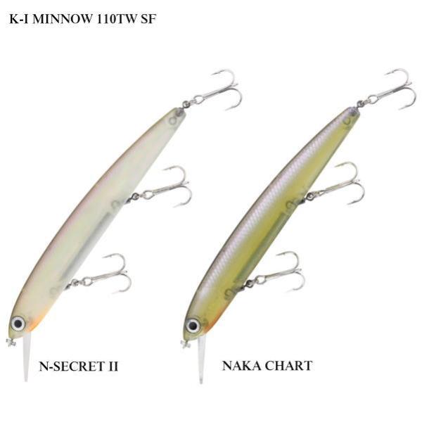 [ HMKL × tailwalk コラボレーションアイテム ]世界に誇る人気のあのミノーたちに“タフレイクに強い！”あのテイルウォークオリカラを施す対して110TW SF固定ウエイトながら、通常のベイトタックルで弾丸のように飛ぶ（目安とし...