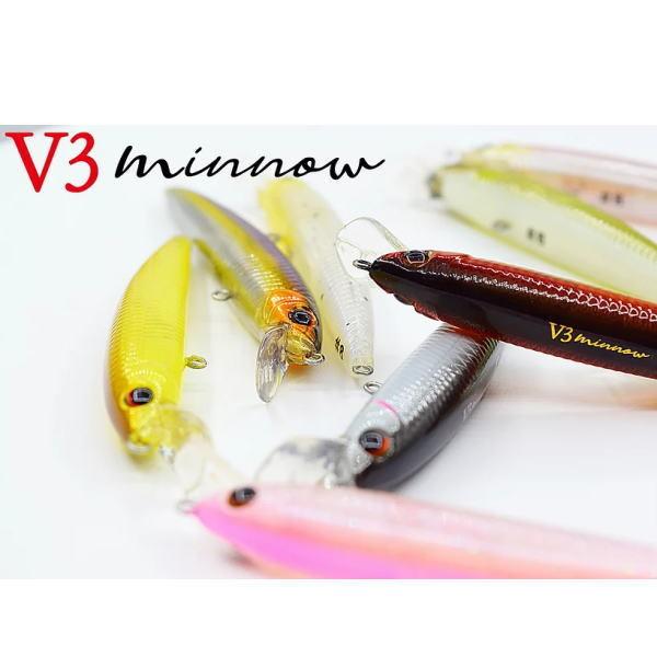 72mm 4.4g フローティングタイプ『V3minnow』 ミテ?ィアムリトリーフ?〜テ?ット?スローリトリーフ?。俗に言う『たた?巻き』か?基本た?か?、ストッフ?&amp;コ?ーや、トゥイッチにも幅広く対応。ワカサキ?やシラウオといっ...