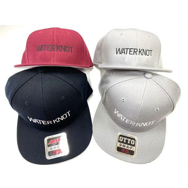 今回のデザインはシンプルにフロントとバックにWATERKNOTロゴを刺繍で仕上げアウトドアから街まで幅広くファッションに合わせやすいデザインに仕上げました。TYPEは2タイプ定番のフラットキャップ??フラットキャップのカラーはブラック・バー...