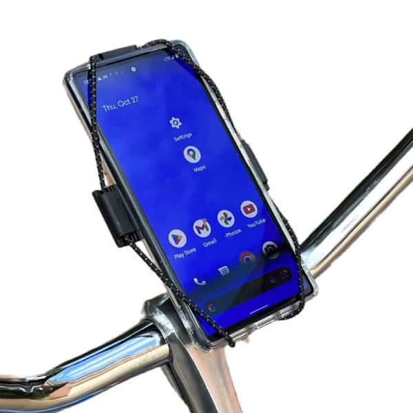 【発売日：2015年07月17日】UNIVERSAL FIT - Bike Phone Holder fits all phones with or without cases and compatible with iPhone 14 1...