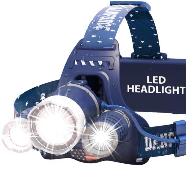 【発売日：2017年07月31日】Designed in the US DanForce headlamp is a HIGH QUALITY LED HEADLAMP. IPX45 water dust and damage resist...