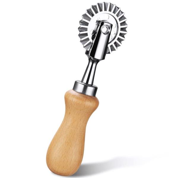【発売日：2021年09月22日】ユニークなデザイン - 当社のクラシックなカッティングホイールはおいしい新鮮なラビオリとパスタを簡単に作ることができます ラビオリカッターの溝付きエッジはクリアパターンを簡単に押し出します高品質素材 - 無...