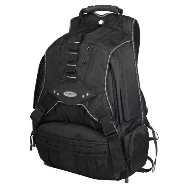 1680 denier ballistic nylonImportedFabric liningZipper closureMobile Edge Premium Laptop Backpack- 17.3-Inch (Black)Supe...