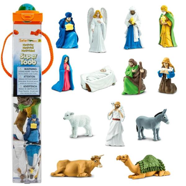 【発売日：2016年09月02日】EVERYTHING INCLUDED - A perfect stocking stuffer this Nativity Super Toob is full of beautiful and icon...