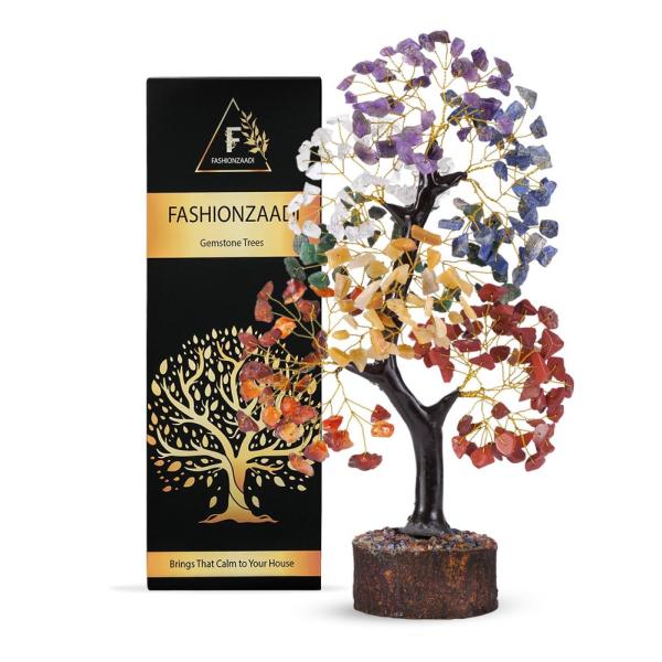 【発売日：2018年07月03日】チャクラクリスタルツリーの仕様 7チャクラ盆栽クリスタルツリーは7つのチャクラクリスタルラピスラズリクリスタルカーネリアンストーンアメジストクリスタルクリアクォーツストーンレッドジャスパーストーンイエローア...