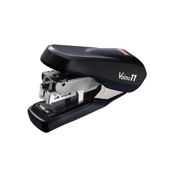 【40枚とじ】Vaimo11シリーズ。バイモ フラーメ1度に100本の針装てんが可能。先曲げフラットクリンチ針1,000本(No.11-1M 1箱)付