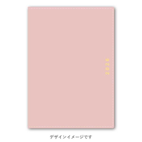 【発売日：2026年02月06日】[NOLTY] 2026年4月始まり キャレルB6バーチカル1 (ピンク)サイズ: B6版 188×133mmNOLTYの2026年4月始まりの手帳です。