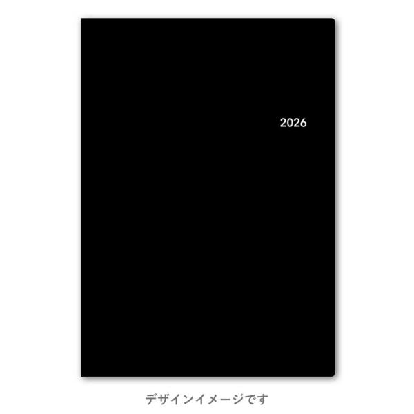 【発売日：2026年02月06日】[NOLTY] 2026年4月始まり エクリB5-1 (ブラック)サイズ: B5版 263×187mmNOLTYの2026年4月始まりの手帳です。