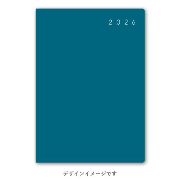 【発売日：2026年02月06日】[NOLTY] 2026年4月始まり エクリB6-1 (ブルー)サイズ: B6版 188×133mmNOLTYの2026年4月始まりの手帳です。