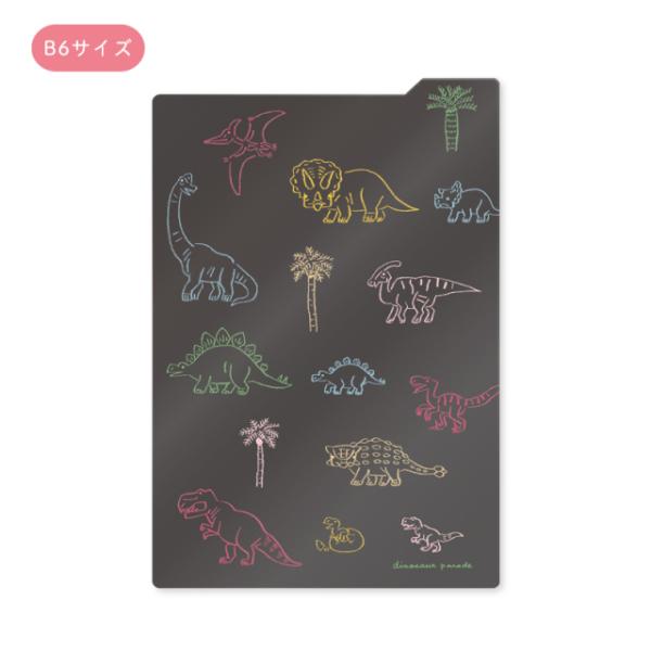 スケジュール帳やノートと一緒にお使い頂ける大人かわいい下じき。濃いグレーのため、裏の文字が透けにくく書きやすいのがポイント。しおり代わりに使えるインデックス付き。illustration：中島 良二B6サイズ：約H188mm×W128mm