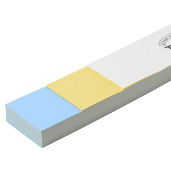 ミシン目が入って好きなところで切り取りができる折ってっ畳んでポケットに入れても形が崩れない便利なメモ。TO DO リストとして毎日ポケットに入れて終わればちぎって捨てる達成感は格別です。千切れる折れる畳める、折って立てれば可愛く自立します。