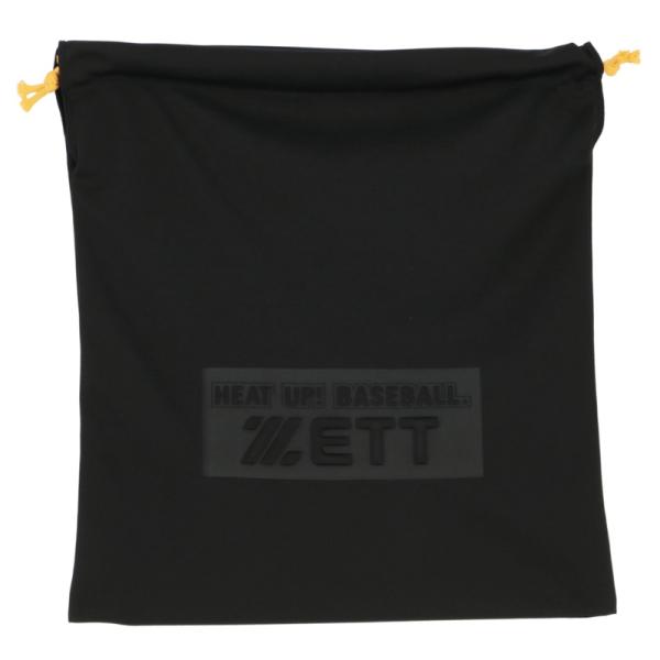 柔らかい素材でグラブなどをやさしく収納できるニット袋■カラー/ブラック■サイズ/長さ３８×高さ４１ｃｍ■素材/ポリエステル■仕様/ＺＥＴＴロゴ型押しタイプ■原産国/日本デイパック デイパッグ リュックサック バックパック バッグ バック か...