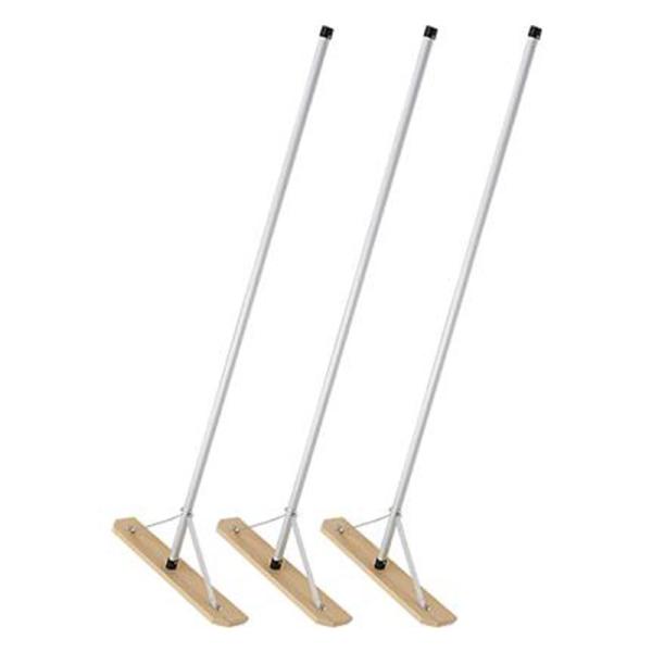 グラウンド整土用木製トンボです。画期的なアルミハンドルとウッドプレートのくみあわせです。合宿やツアーにもコンパクトに収納、簡単に組み立てできるキャリングタイプです。 お得な3本セットです。