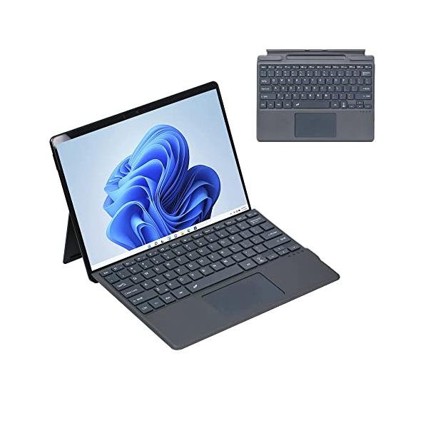 本商品はメーカー純正品ではなく、互換品です。【対応機種】-----  Surface Pro11/Pro10/Pro 9/Pro 8/Pro X キーボード；素材：PU+ABS；重量：360ｇ【タッチパッド搭載】----- Bluetoot...
