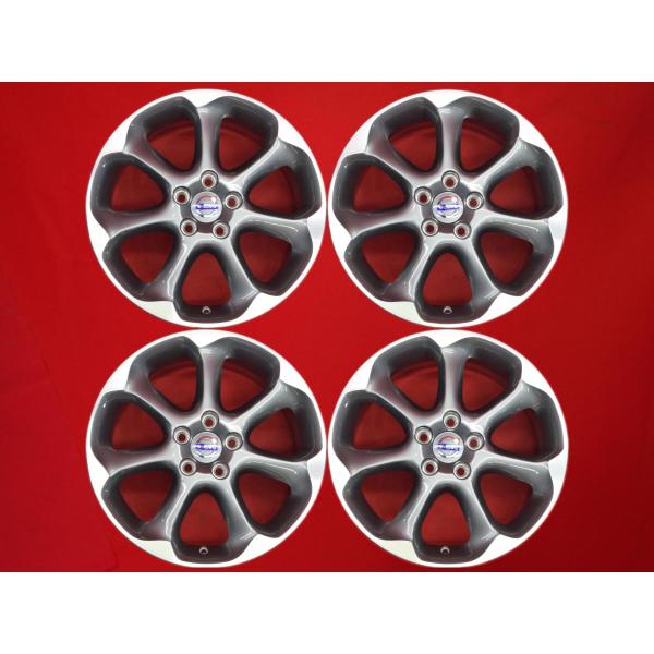 2本リム極小キズありますが、車に装着すると、ほぼ目立たず全体的にはキレイな一品です！新品ゴムバルブ付。