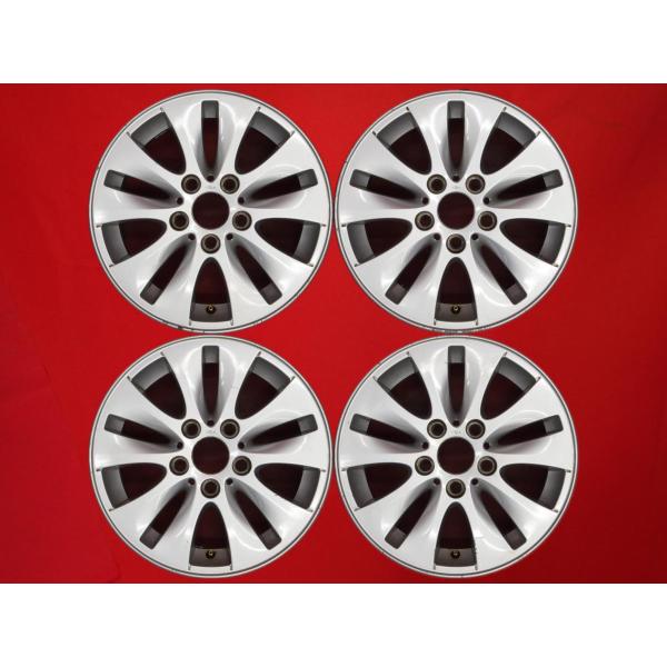 ※センターキャップ付属していません。お持ちの純正品を併用して下さい。※1本(個別画像[2本目])内リムに曲がり有りの為、ホイールバランスに影響(ハンドルのブレや車体の振動)が出る場合があります。予めご理解の上ご購入下さい。▲?そのままでもお...