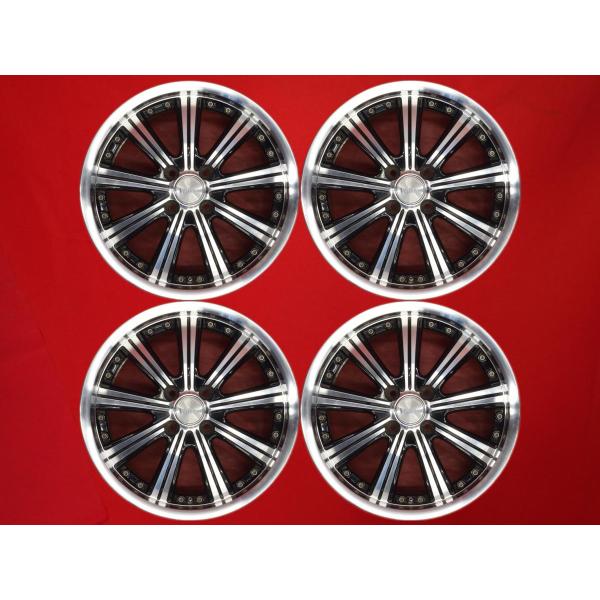 ※1枚センターキャップ1ヶ所ツメ折れがありますが、現状使用上問題無しと判断しております。▲?中古品の為シミ(腐食)・キズ・汚れ等がありますが、使用上問題ありません。尚、特別画像が必要と判断した部分は詳細画像を掲載しております。商品画像または...