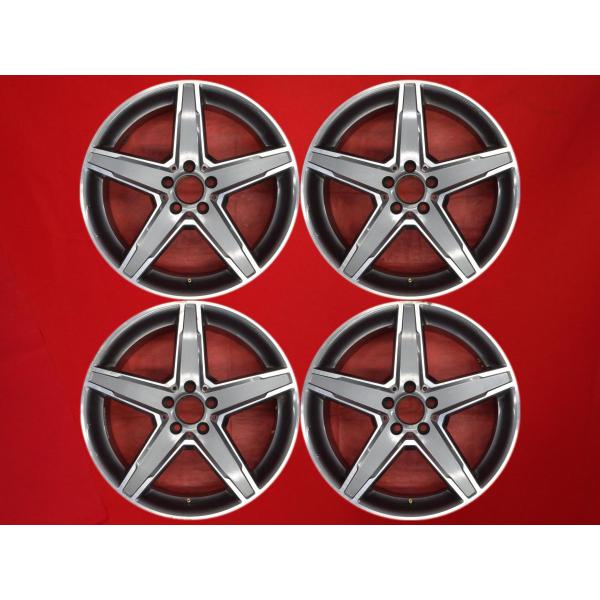 ※センターキャップ付属していません。お持ちの適合する純正品を併用してください。※取付にはベンツ純正ボルトを使用してください。但し、ボルトの長さにより併用不可の場合がありますのでご注意ください。▲?中古品の為キズやシミ(腐食)等がありますが、...