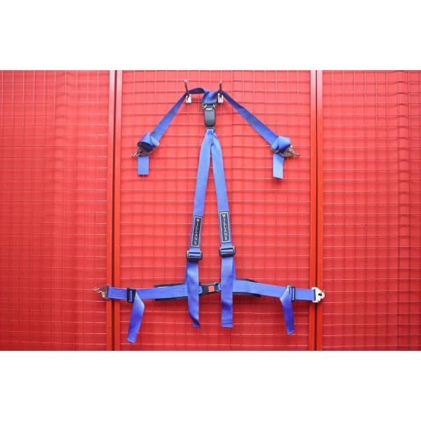 ※青色 　バックルが左にあるので右席での使用をオススメします。※パッド、固定ボルトありません。　(画像の物が全てです。)※サビ、キズ、汚れありです。　(画像にて確認して下さい。)下