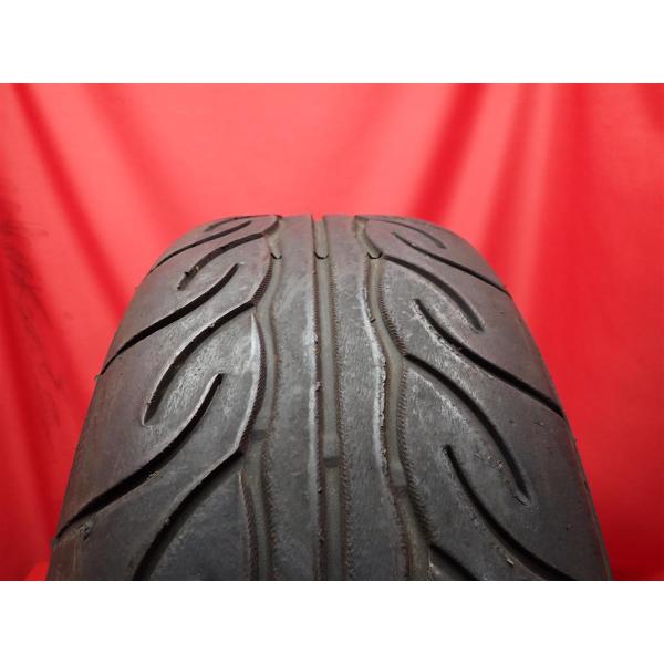 パターン少々スポーツ走行による偏磨耗の熱ダレとなります。走行中のハンドルや車体にブレを感じやすくなります。パターン浅い切りキズありますが、現状走行上問題ありません。