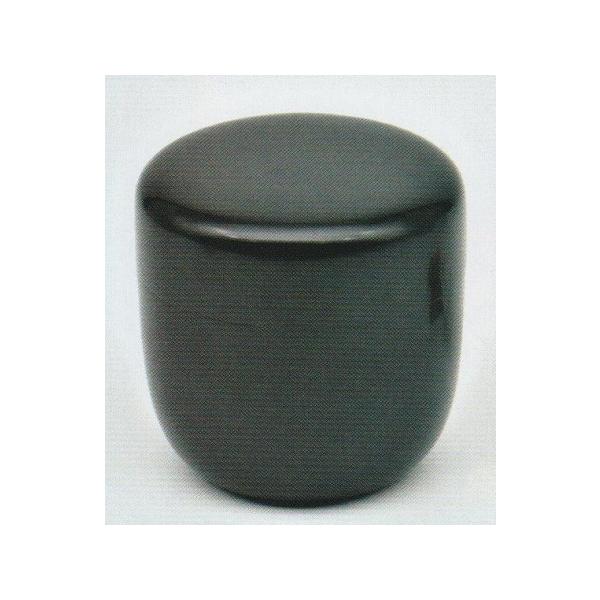 茶道具　大棗、利休形　黒、鵬雲斎　宗匠　箱書、五代　川端近左作■逸品　掘り出し物　限定品・送料無料