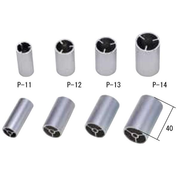 プラ丸竹（エイコーポール）、人工丸竹を角柱などに取り付ける部材、四ッ目垣などに便利