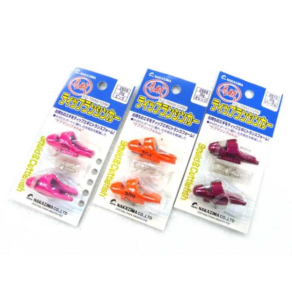 お持ちのエギをティップラン用にトランスフォーム。水切り・ダートに優れた形状。引き抵抗も軽減。軟質仕様の為エギの形状に合わせて自由自在。※曲げる強度や頻度により磨耗しますのでご注意下さい。