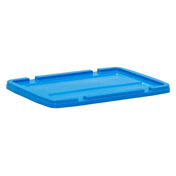 ●材質：ポリプロピレン●フタ外寸：601×401×30mm ●自重：590g●カラー：ブルー