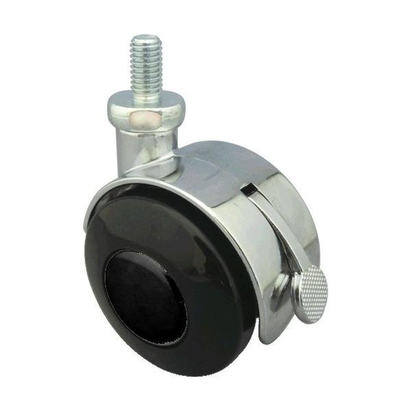 ●品名：NWS50-B●車輪直径：Φ50mm●取付方式：ボルト●ストッパー：ストッパー付●許容荷重（daN）：80●取付高（H）：65mm●車輪径（D）：50mm●車輪幅（W）：48mm●ネジ径：U5/16、U3/8、U1/2、M8、M10...