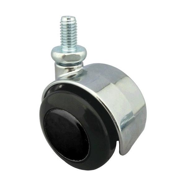 ●品名：NW40-B●車輪直径：Φ40mm●取付方式：ボルト●ストッパー：ストッパーなし●許容荷重（daN）：50●取付高（H）：51mm●車輪径（D）：40mm●車輪幅（W）：42.5mm●ネジ径：U5/16、U3/8、M8、M10●平径...