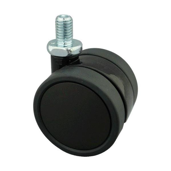 ●品名：TU50-B●車輪直径：Φ50mm●取付方式：ボルトタイプ●ストッパーなし●耐荷重(daN)：60●車輪径(D)：50mm●取付高(H)：58mm●ネジ径(B)：U5/16　U3/8　U1/2×20山　M8　M10　 M12×P1....