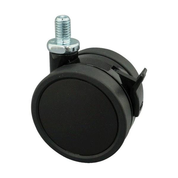 ●品名：TUS60-B●車輪直径：Φ60mm●取付方式：ボルトタイプ●ストッパーあり●耐荷重(daN)：80●車輪径(D)：60mm●取付高(H)：68.5mm●ネジ径(B)：U5/16　U3/8　U1/2×20山　M8　M10　 M12×...