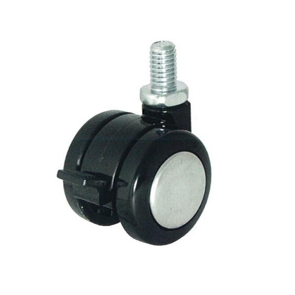 ●品名：TZS40-B●車輪直径：Φ40mm●取付方式：ボルト方式●ストッパー：ストッパーあり●耐荷重（daN）：58.8●耐荷重（Kgf）：60●H：47●D：40●W：41.5●P：14●C：14.5●A：45●ネジ寸法：U5/16　U...